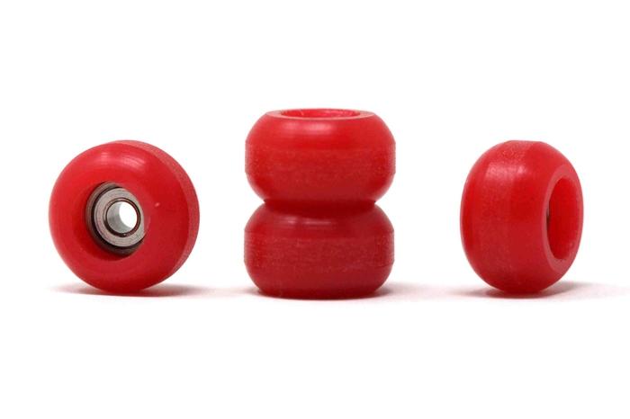 Skull Fingerboards - 'Cherry Red' CNC Single Bearing Wheels – On Point ...