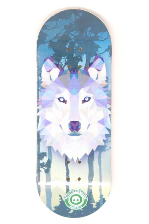 Skull Fingerboards - Howling Wooden Fingerboard Graphic Deck (34mm ...