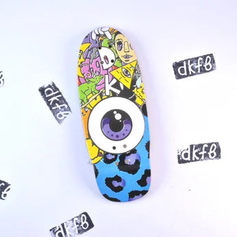 DK Fingerboards Single Deck - 'Oko' Real Wear - Fish Shape – On Point ...